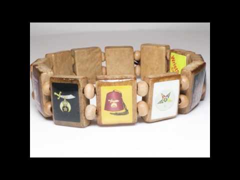 Shriners (12 tile) Promotional & Fundraising Bracelets - Wrist Story ...